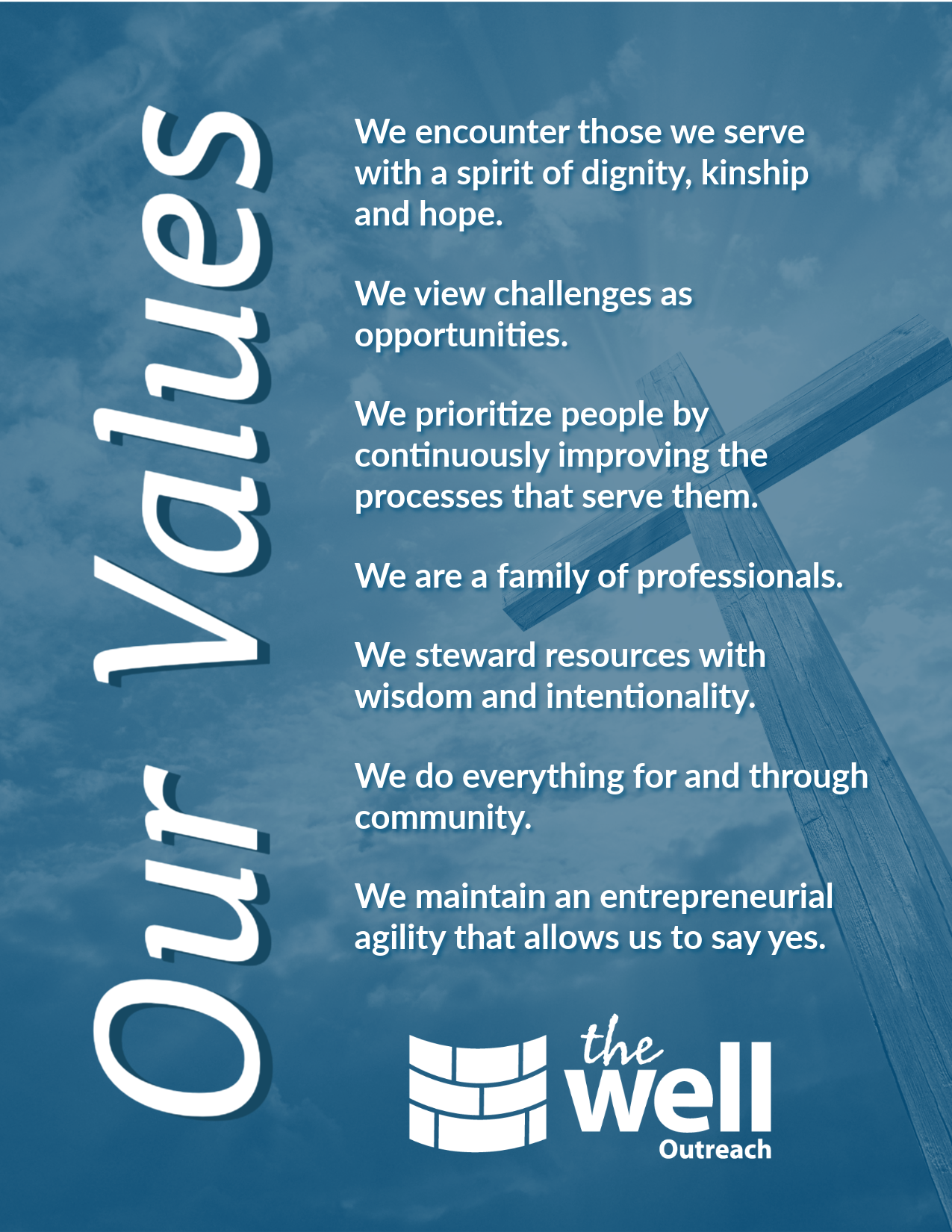 Our Mission and Values - The Well Outreach
